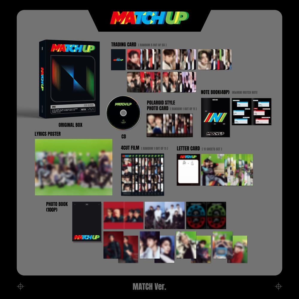 商品詳細ページ | INI OFFICIAL STORE | 『MATCH UP』【MATCH Ver.】