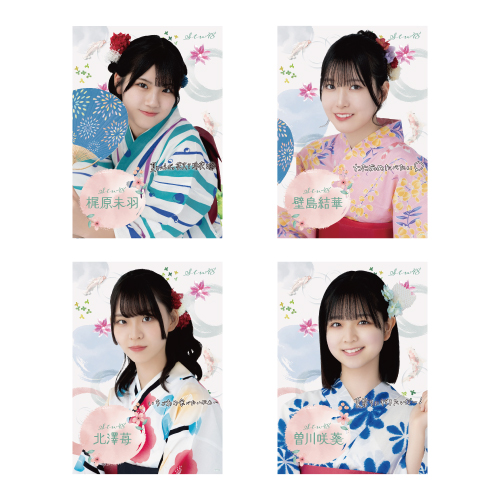 商品詳細ページ | STU48オフィシャルオンラインショップ | STU48 個別A4クリアポスター(浴衣衣装)